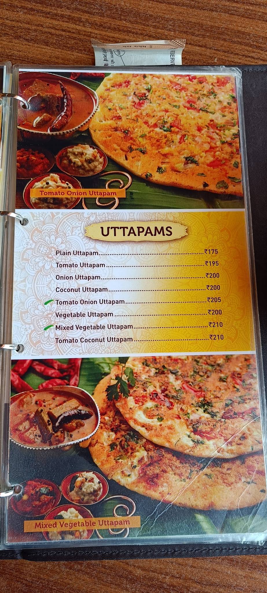 Menu at Sagar Ratna - Best South Indian Restaurant in Haldwani, Chinese ...