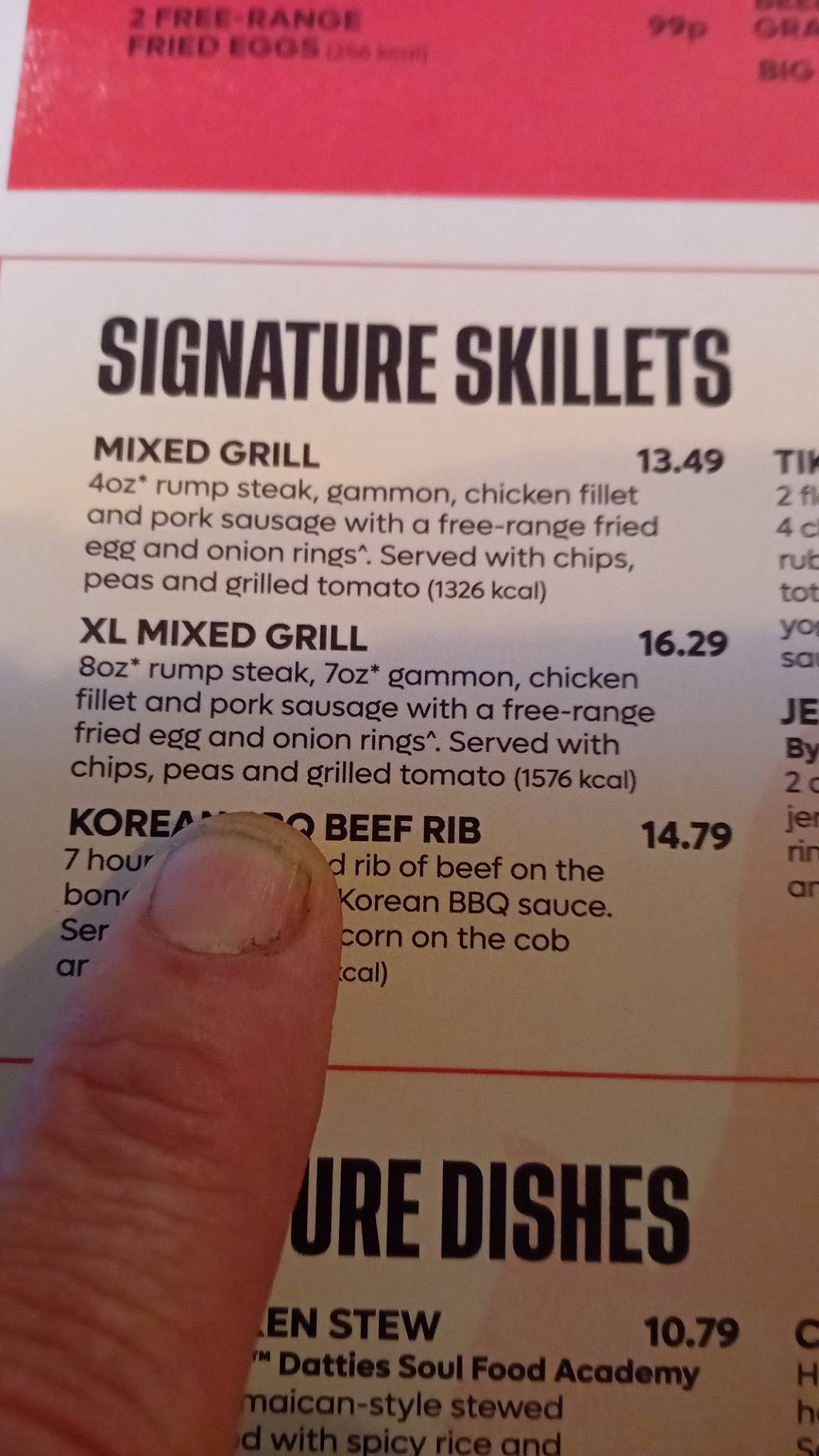 Menu at Sailmakers pub & bar, Hull, St Andrews Quay