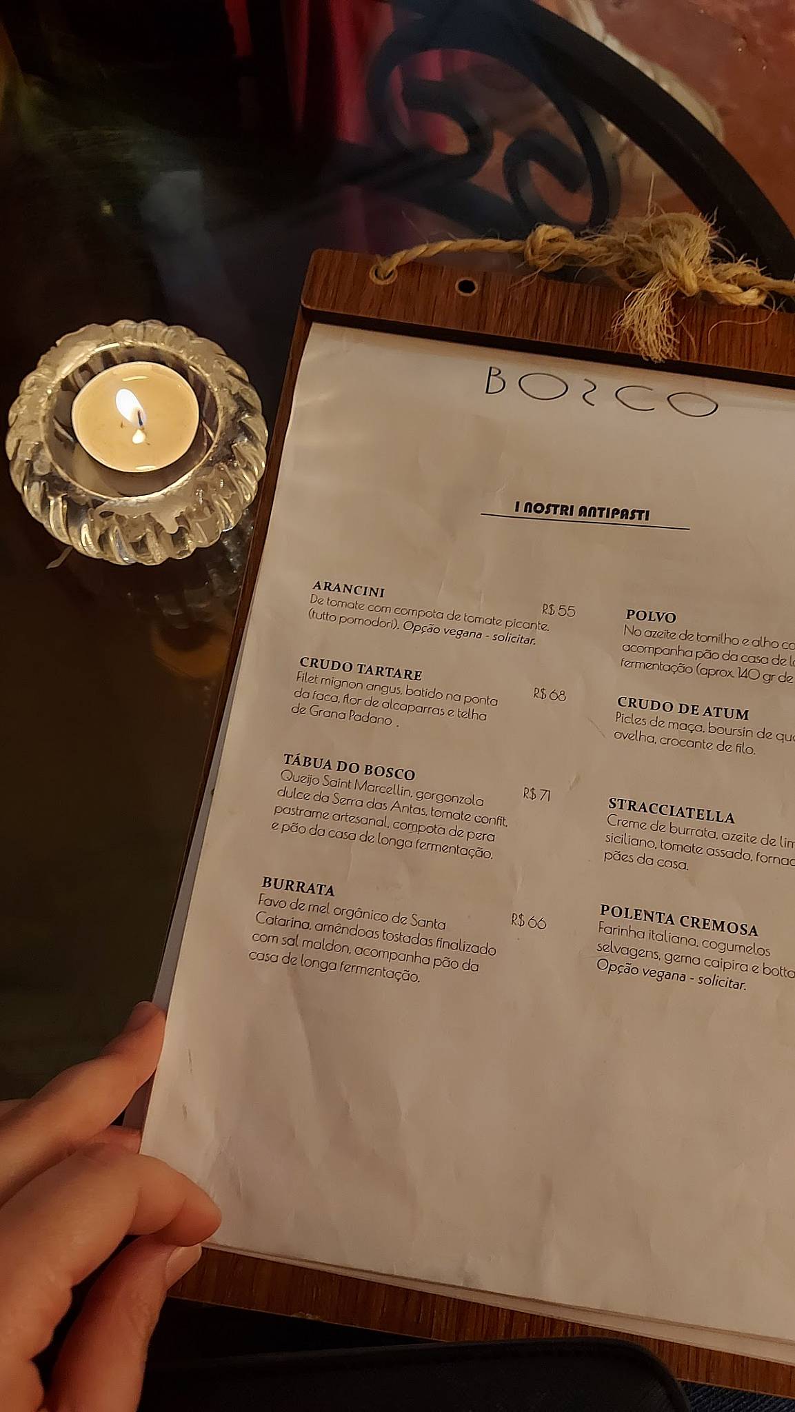 Menu em Bosco Restaurante, São Paulo