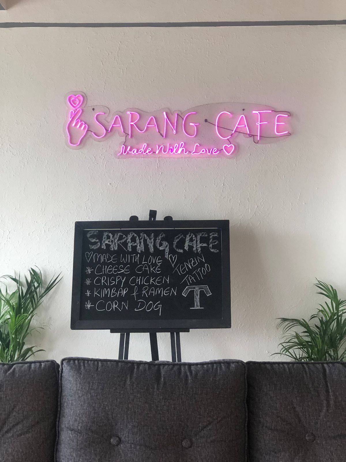 Menu at Sarang Cafe - Made With Love, New Delhi