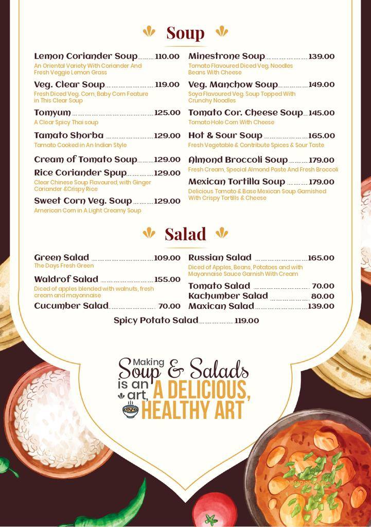 Menu at Satkar Garden Restaurant & Banquet Hall, Gandhinagar