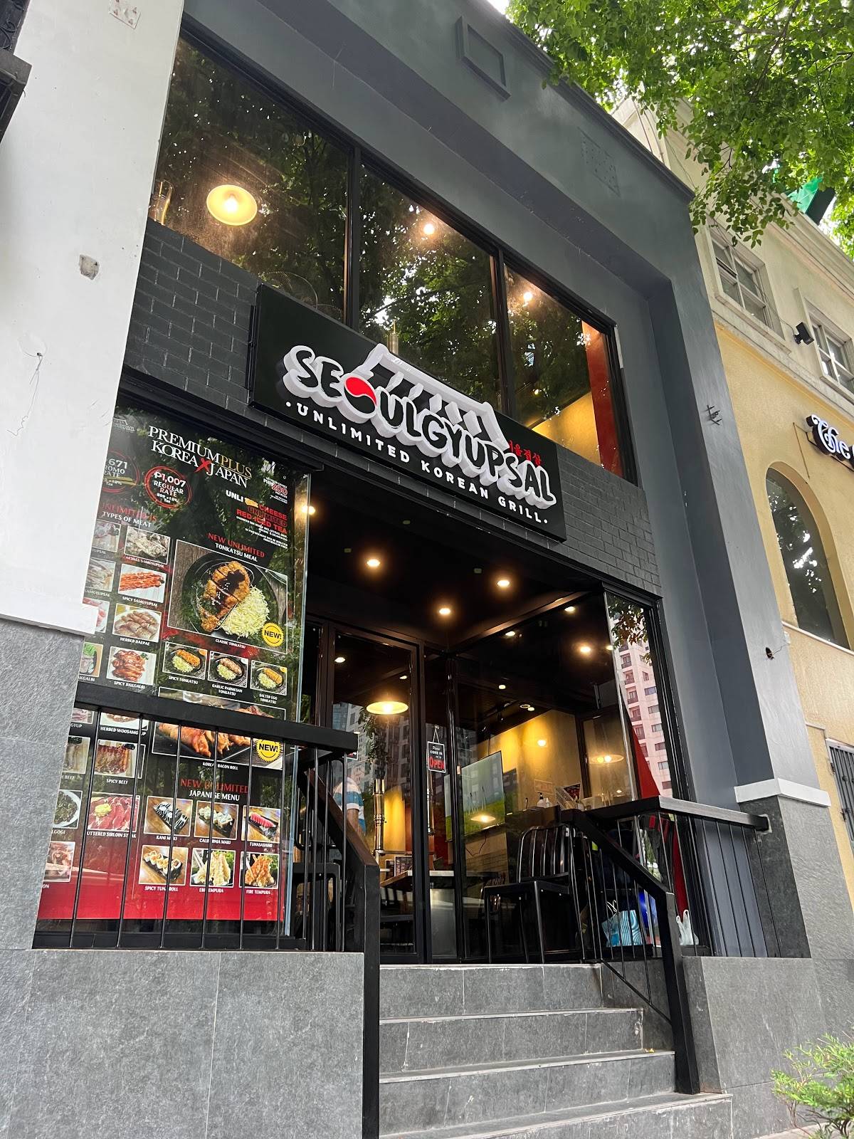 Menu at Seoulgyupsal BGC restaurant, Taguig