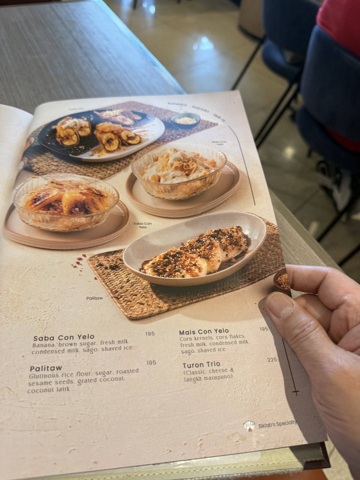 Carta del restaurante Siklab+ Shangri-La Plaza, Mandaluyong