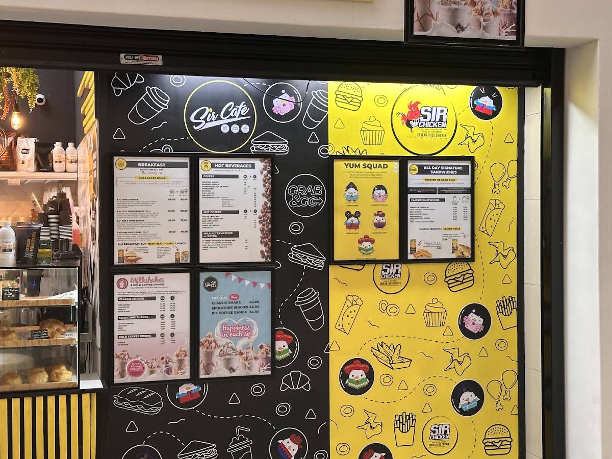 Menu at Sir Chicken - Home of The Famous Korean Fried Chicken ...