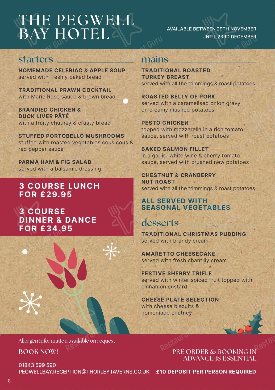 Menu at Sir Stanley Gray pub & bar, Ramsgate