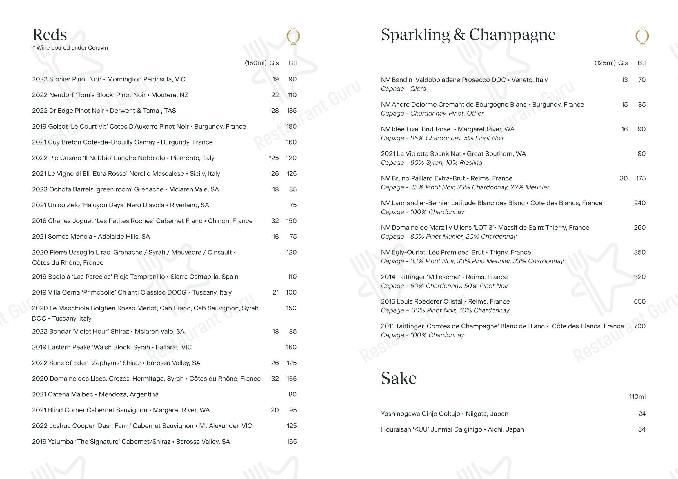 Menu at Social Eating House + Bar, Broadbeach, shop 137/3 Oracle Bvd