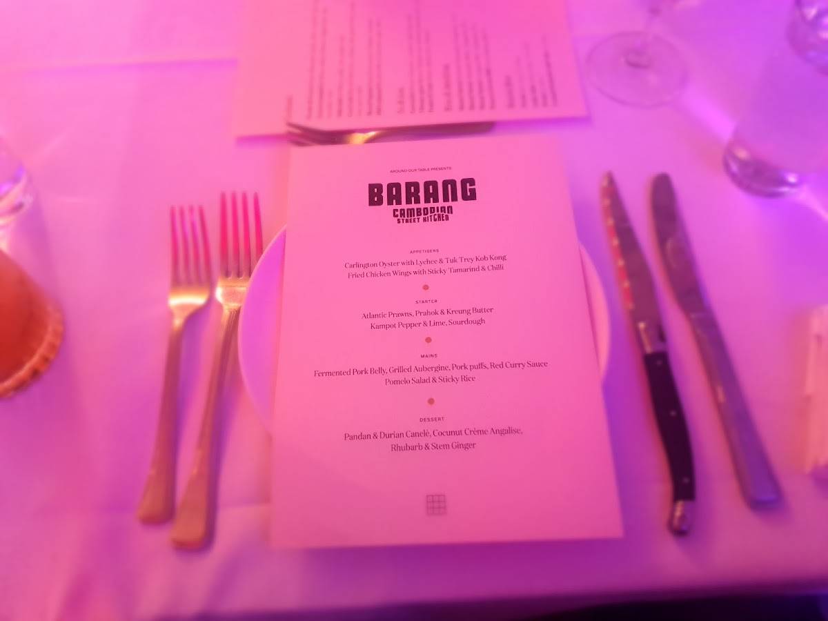 Menu at Soho House 40 Greek Street club, London, 40 Greek St