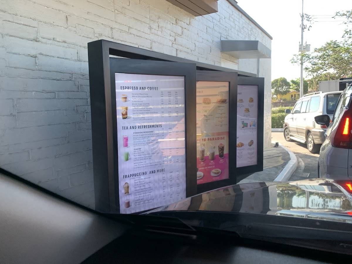 Menu at Starbucks Vermosa Drive−thru, Imus, Lot A