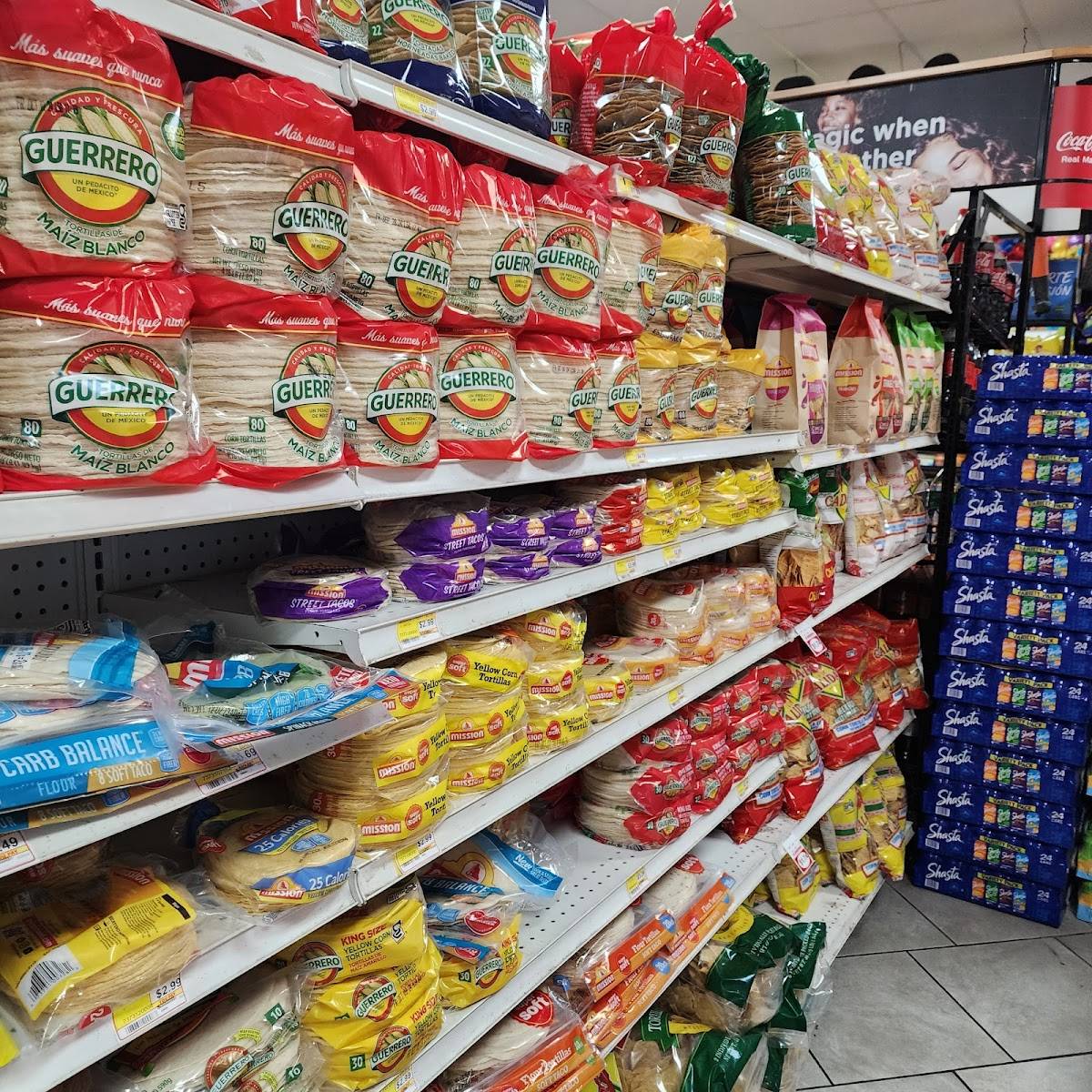 Menu at State foods supermarket, Firebaugh
