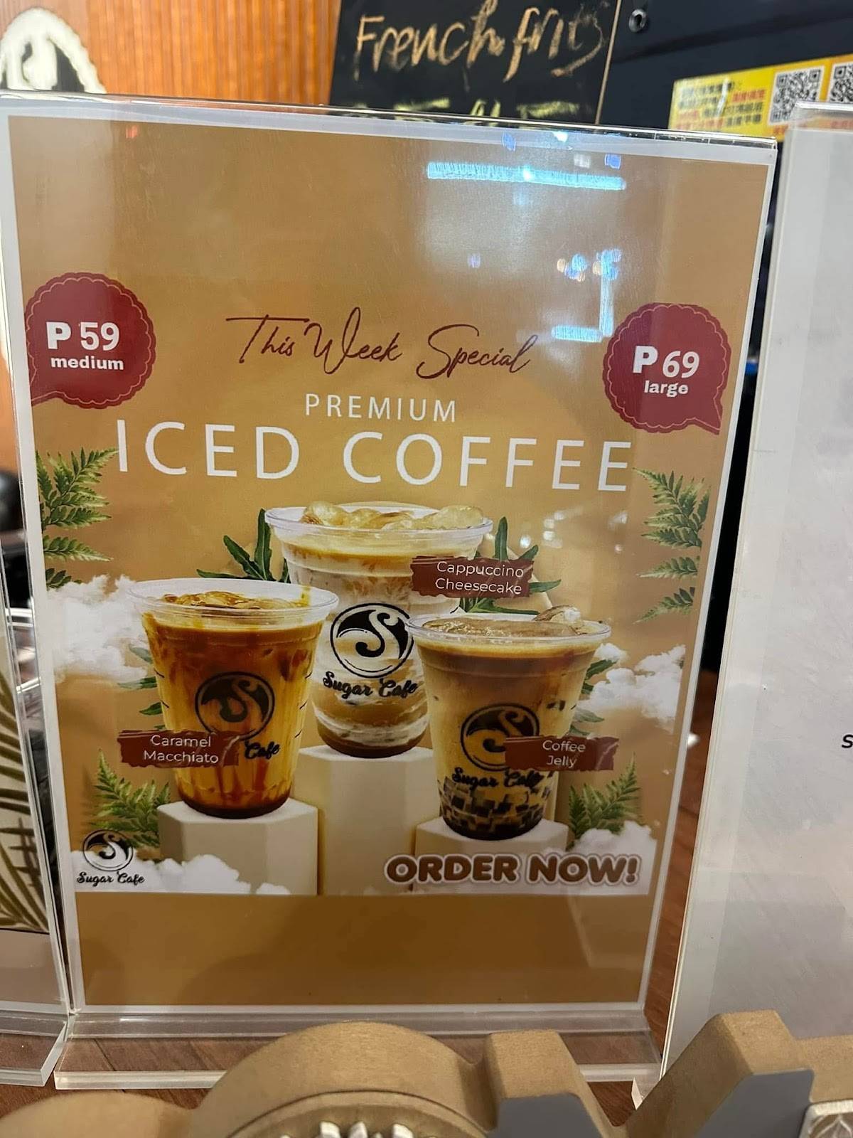 Menu at Sugar Cafe - Bacood 3 Branch, Guiguinto