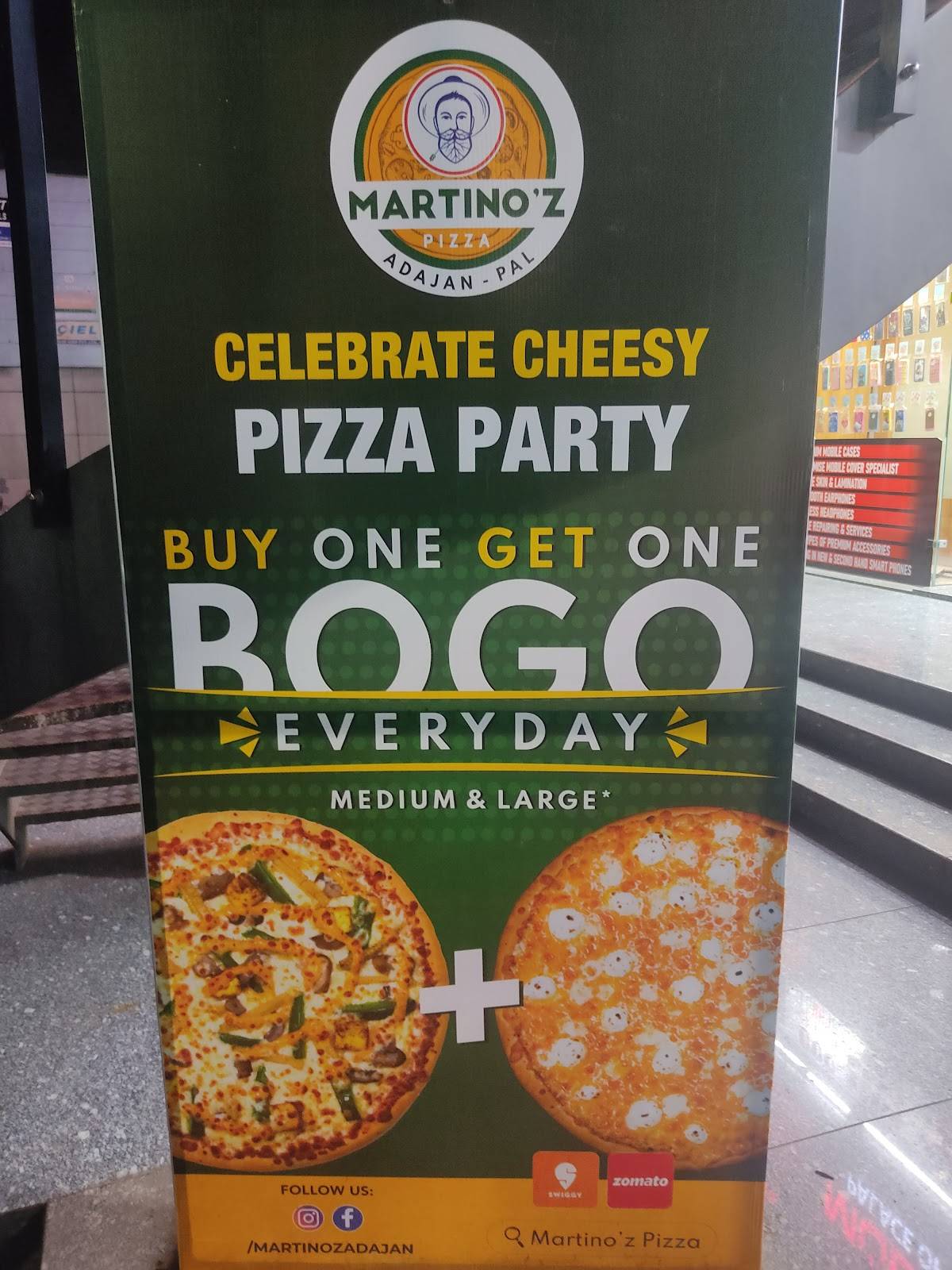 Menu at Martino'z Pizza, Surat, G