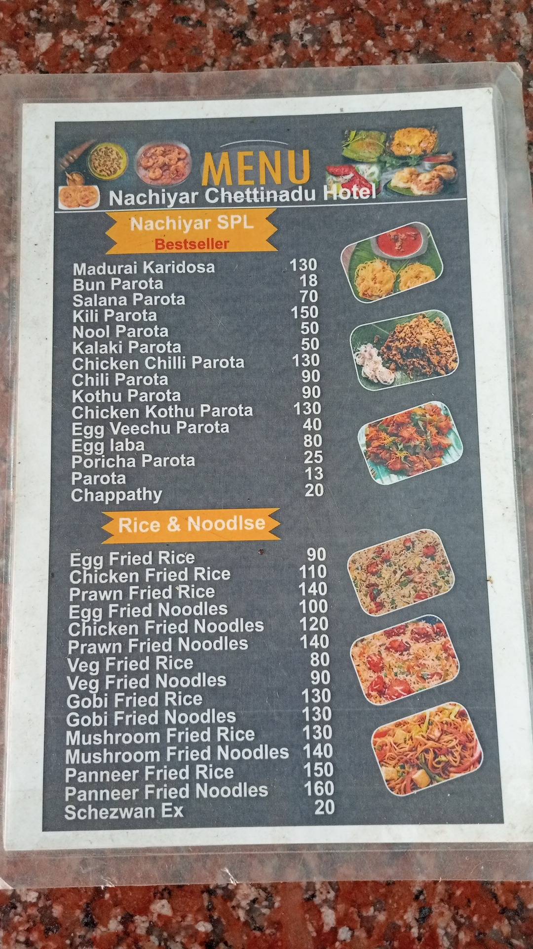 Menu at Svk Naachiyar Chettinad Food Restaurant Veg and Non Veg, Chennai