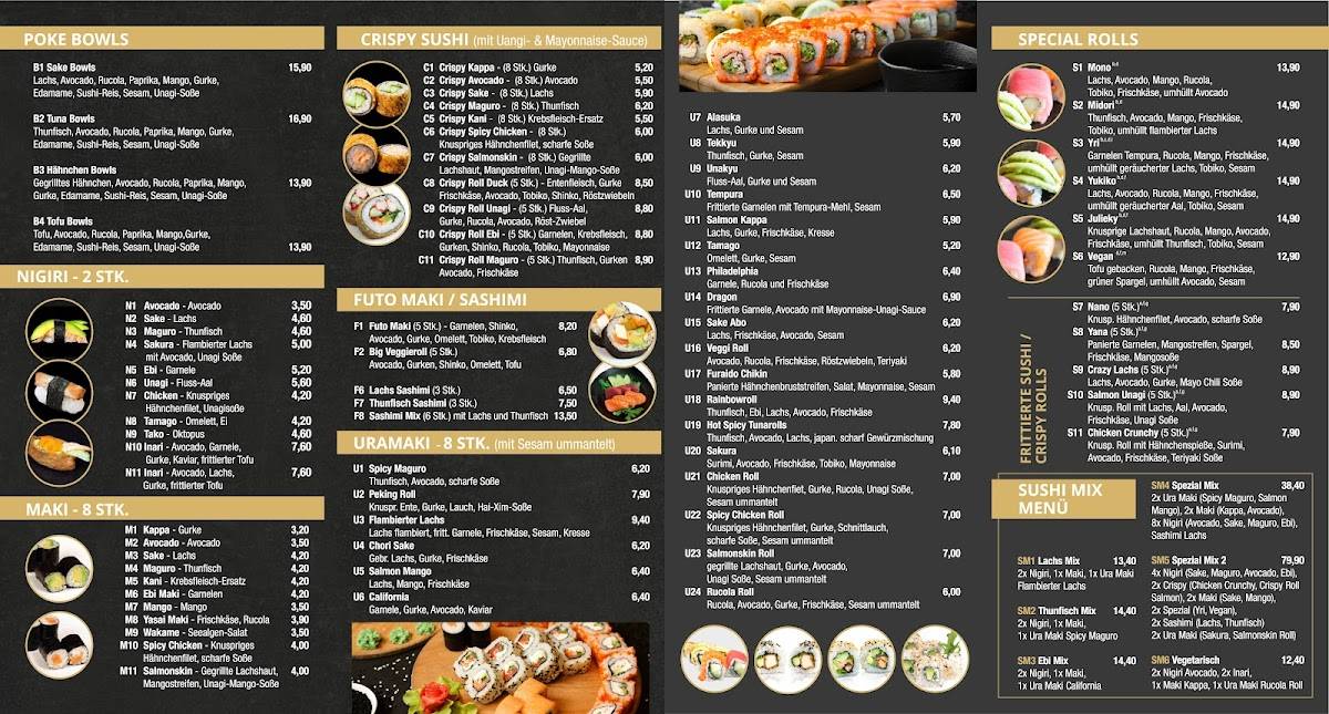 Speisekarte von TH-Kitchen restaurant, Rödental
