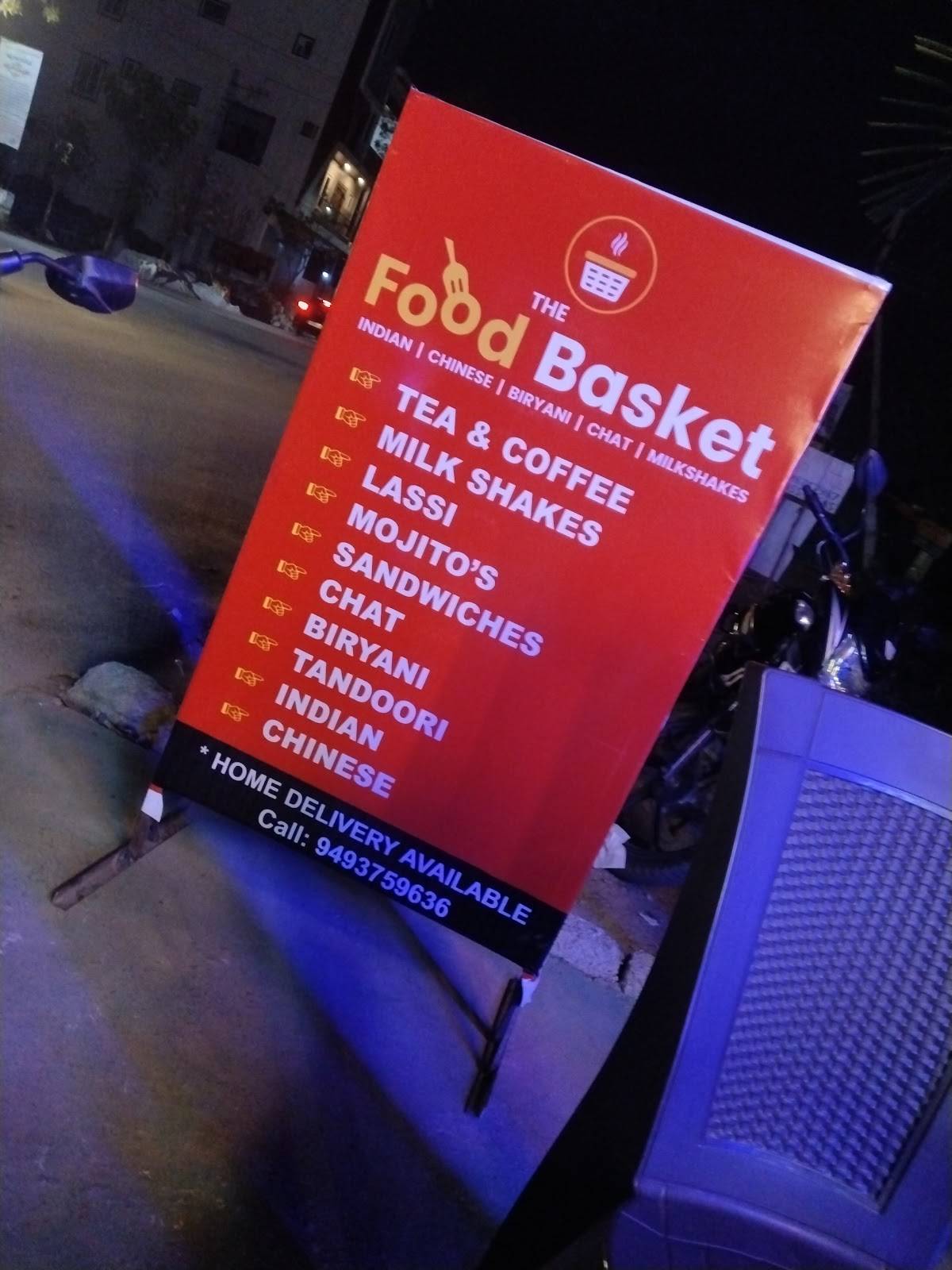 Menu at THE FOOD BASKET, Hyderabad