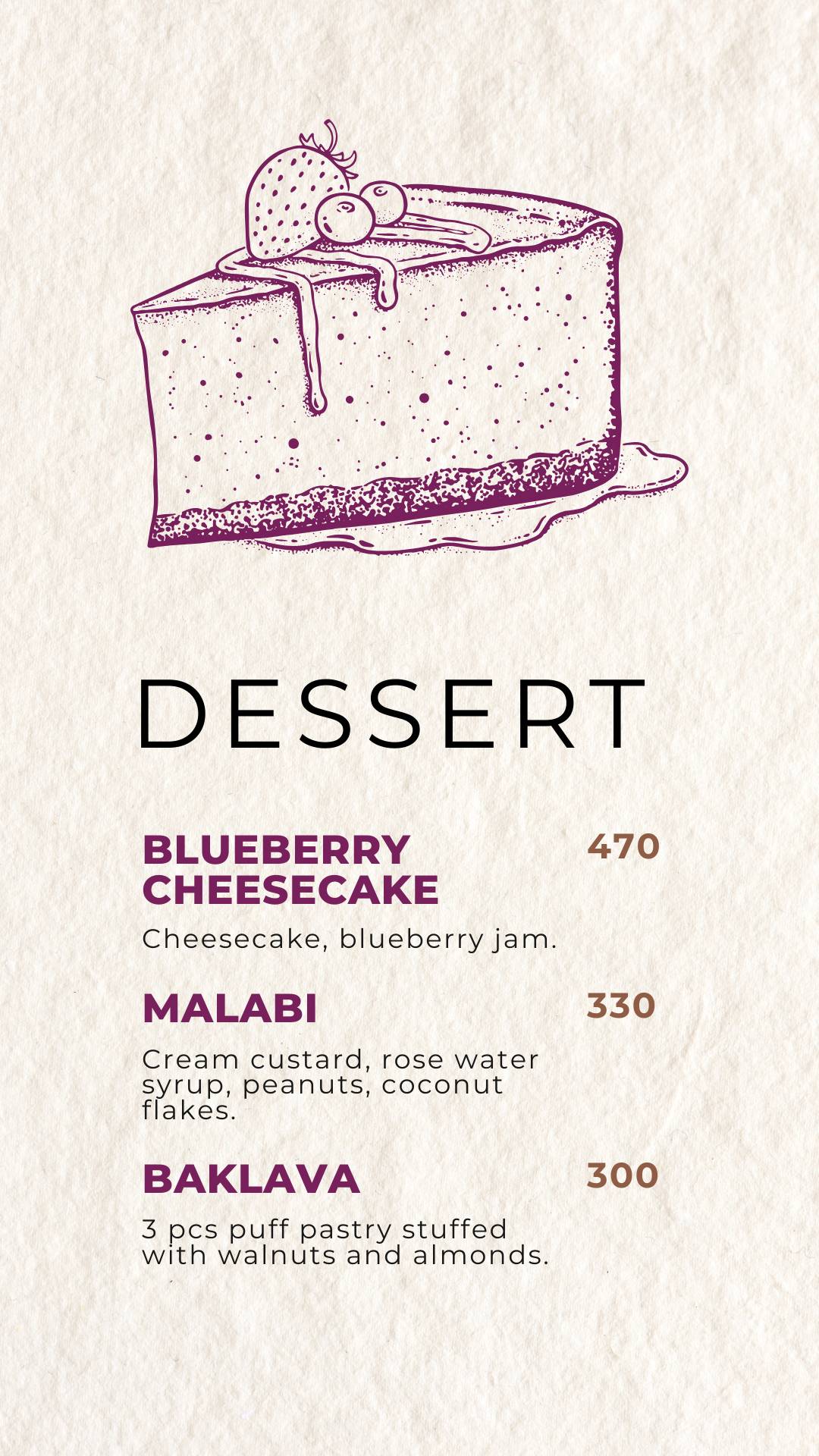 Menu at NOOR MANILA restaurant, Taguig, f133 Forbestown Rd