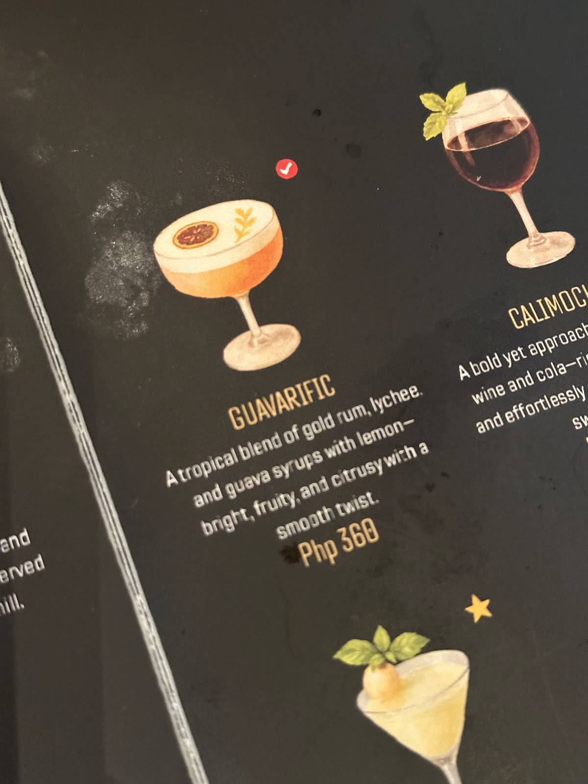 Menu at Talabar Kitchen & Cafe, Quezon City