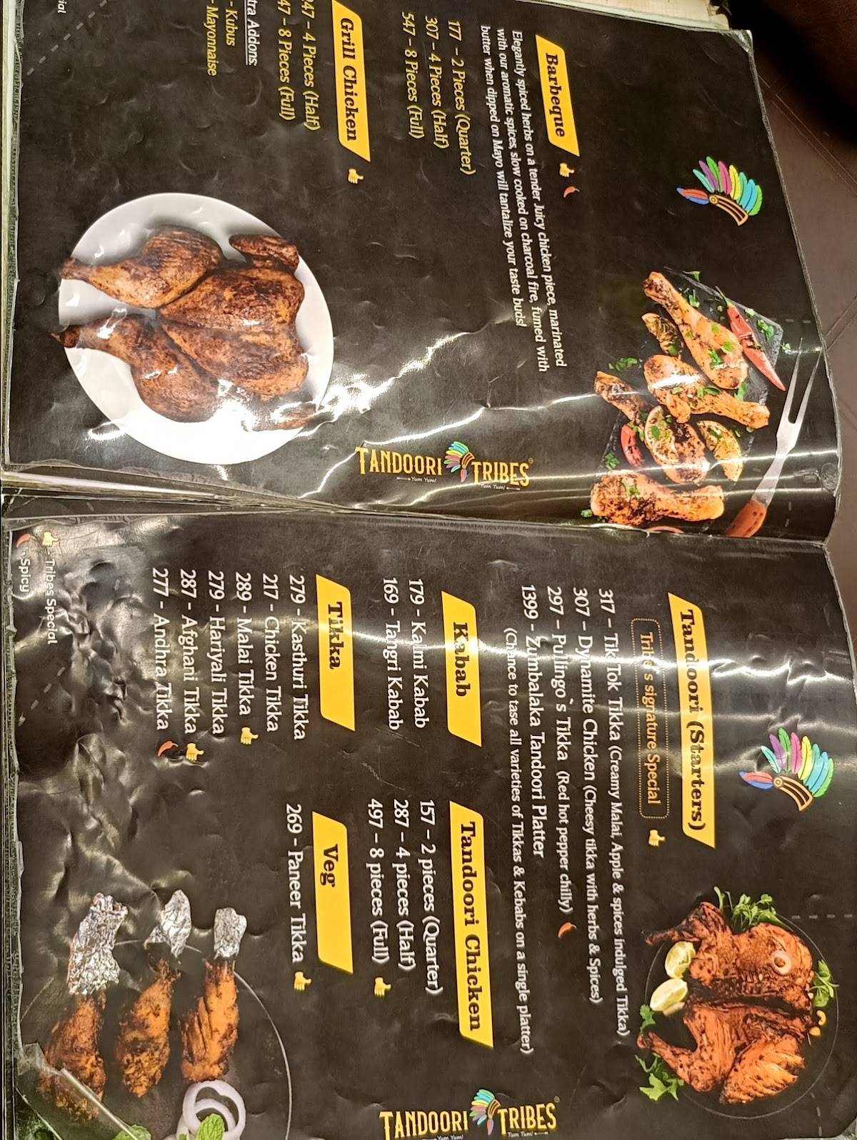 Menu at Tandoori Tribes & The Falooda Shop Karaikudi, Karaikudi