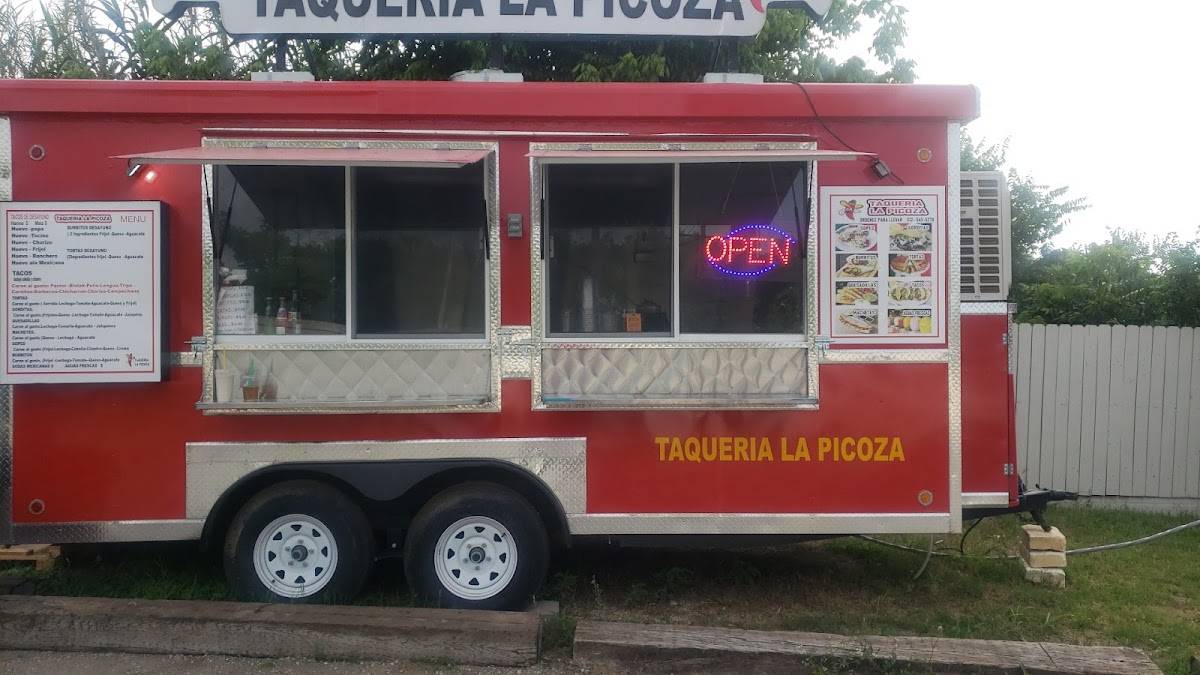 Carta del restaurante Taqueria la picoza, Lockhart
