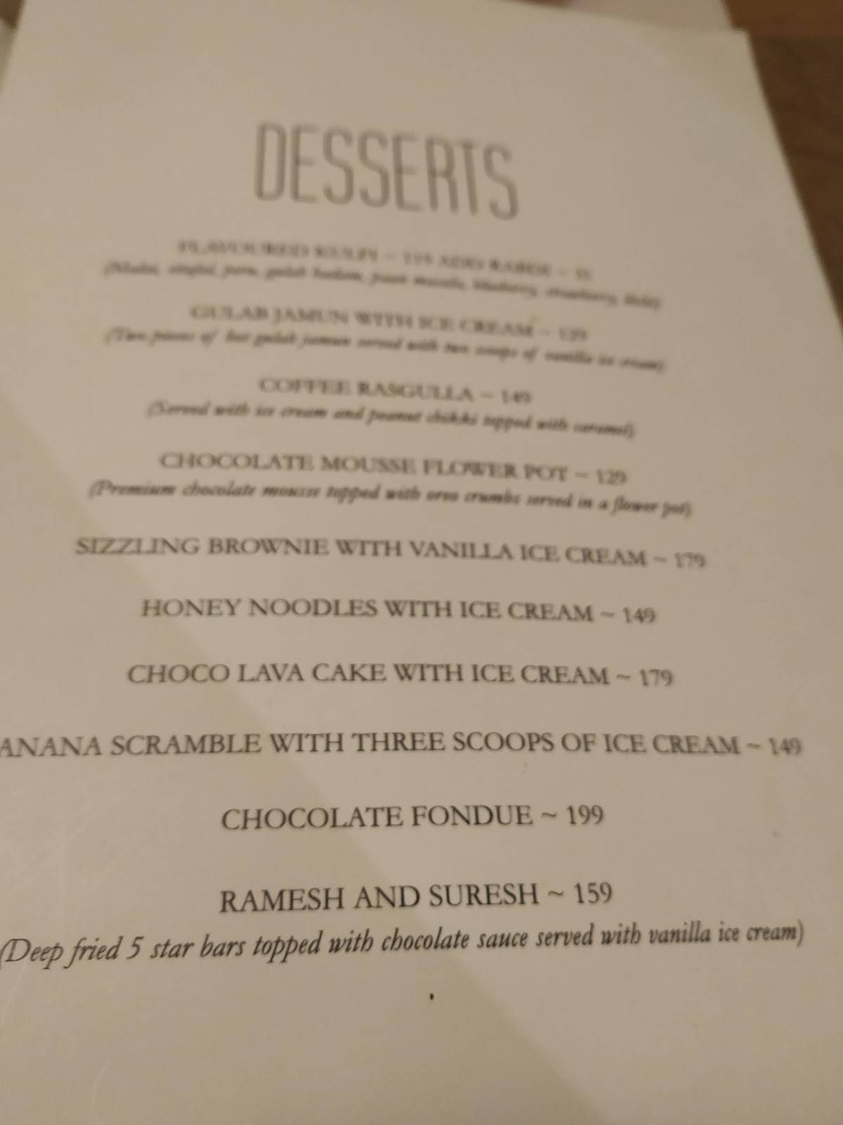 Menu at Family Tree, Thane, Shop no 4