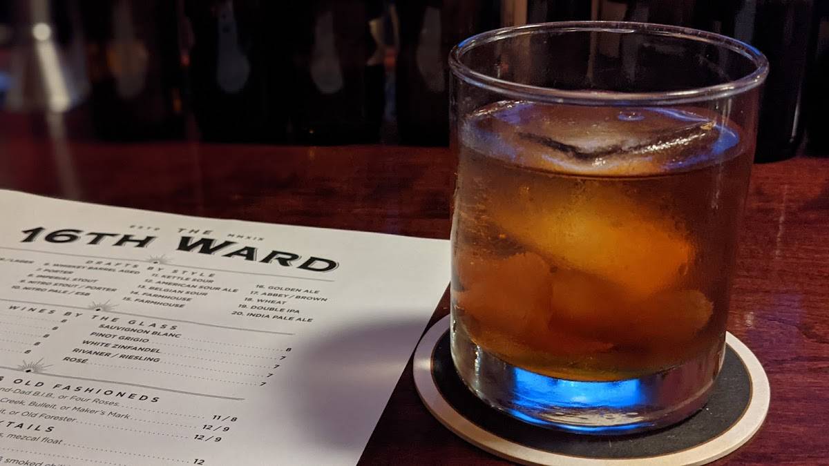 Menu at The 16th Ward pub & bar, Scranton