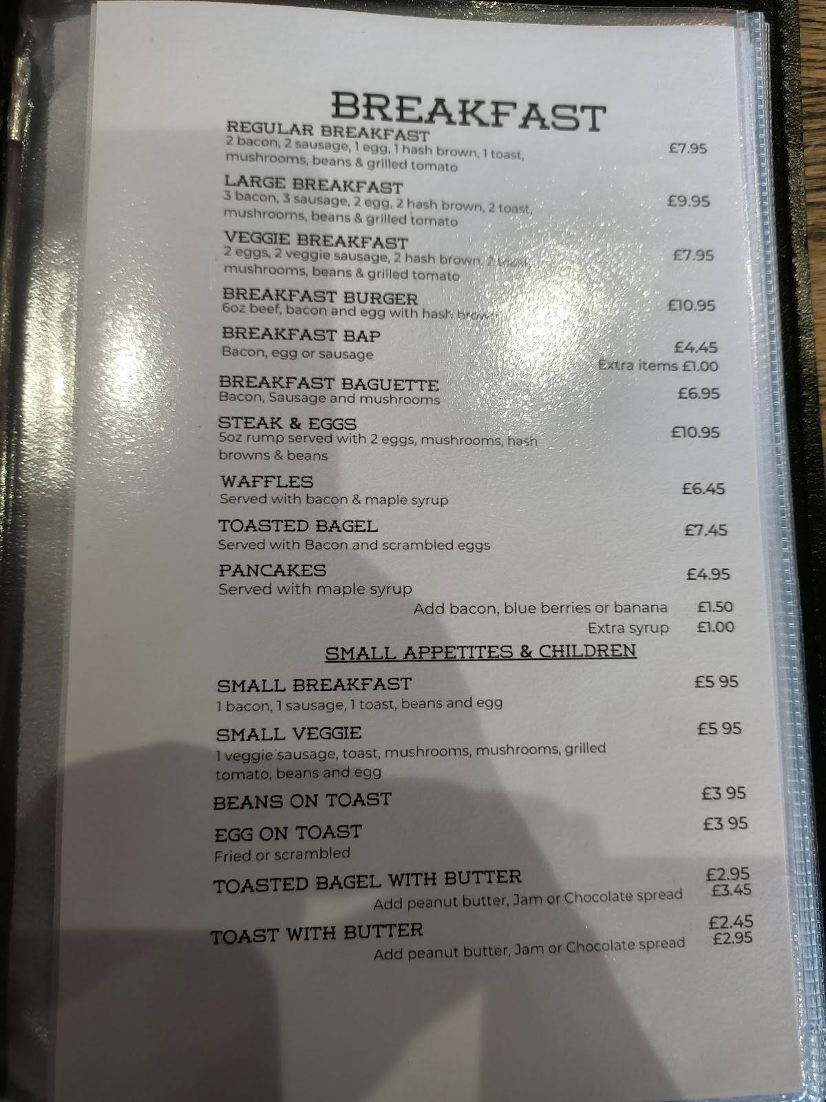 Menu at The Alamo pub & bar, Ryde, 5 Esplanade