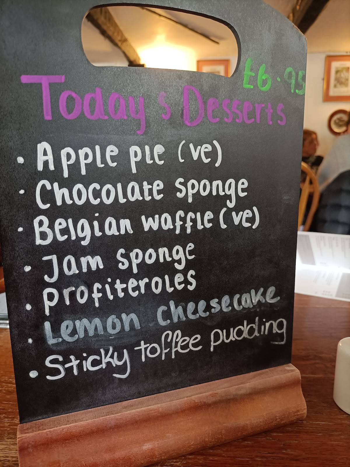 Menu at The Angel Inn pub & bar, Glynneath