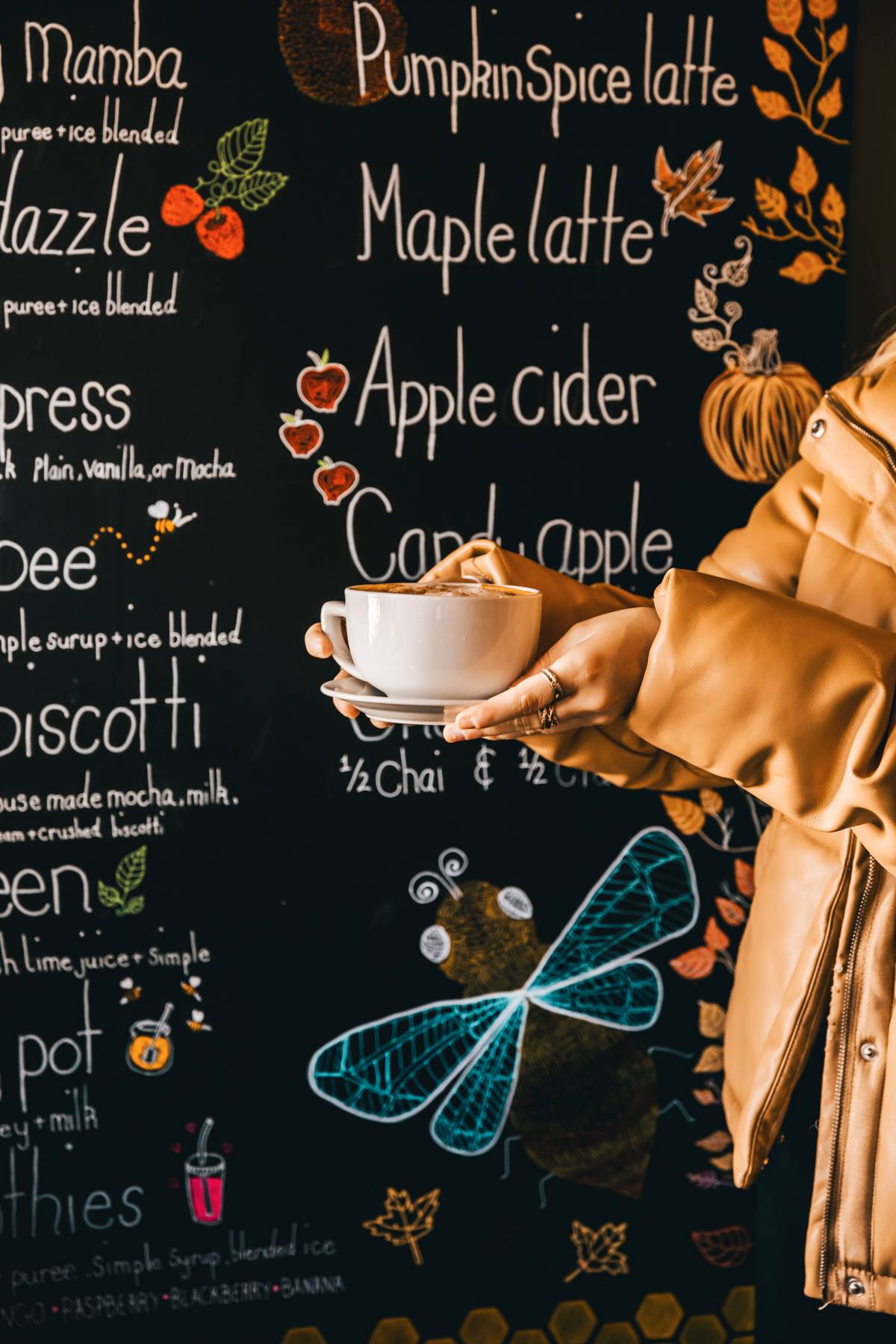 Menu at The Beehive Cafe, Bristol