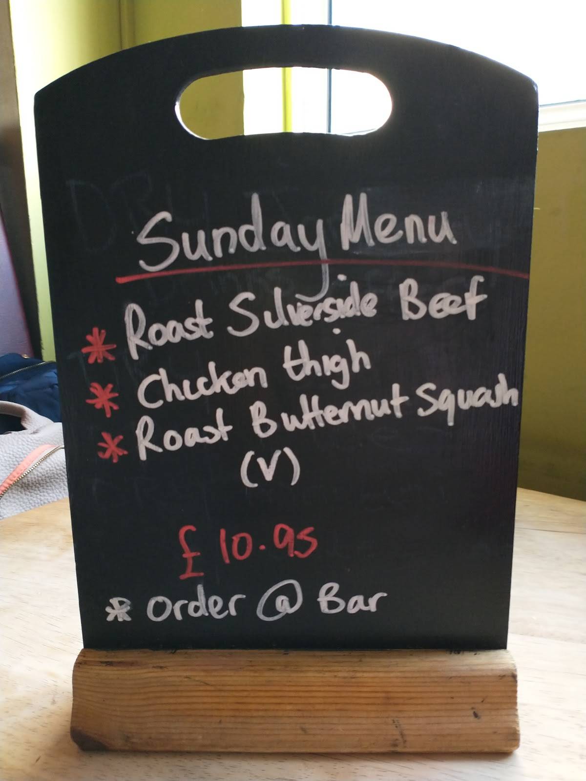 Menu at The Bistro restaurant, Sketty, Carnglas Rd