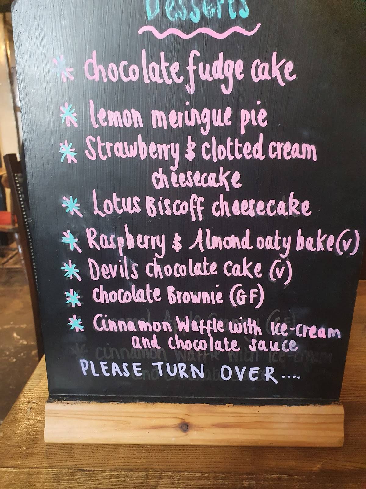 Menu at The Black Ladd pub & bar, Oldham
