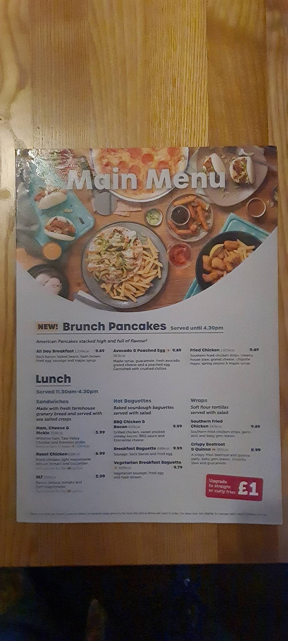 Menu at The Boathouse Bar & Restaurant, West Mersea