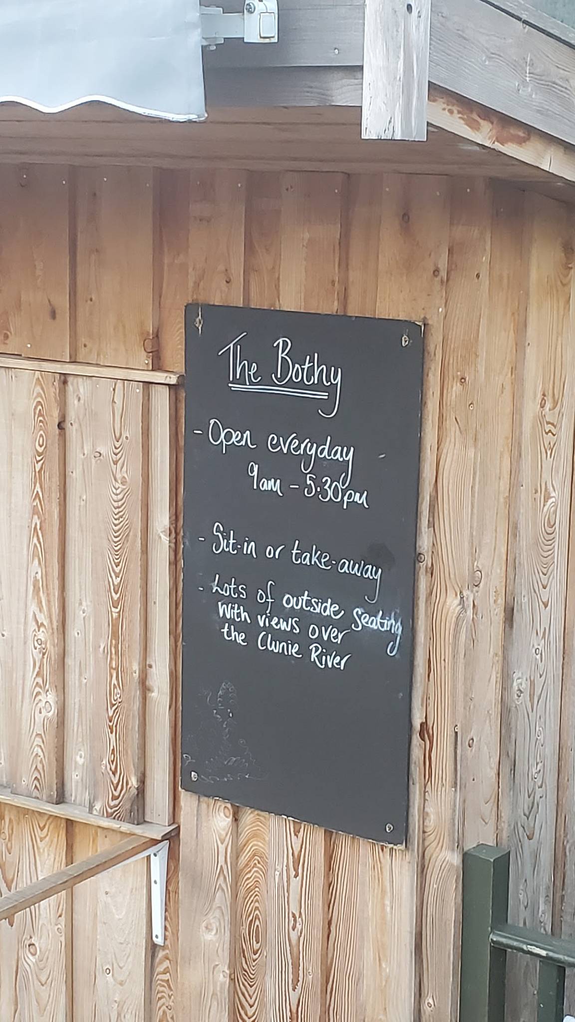 Menu at The Bothy Braemar cafe, Braemar, Invercauld Rd