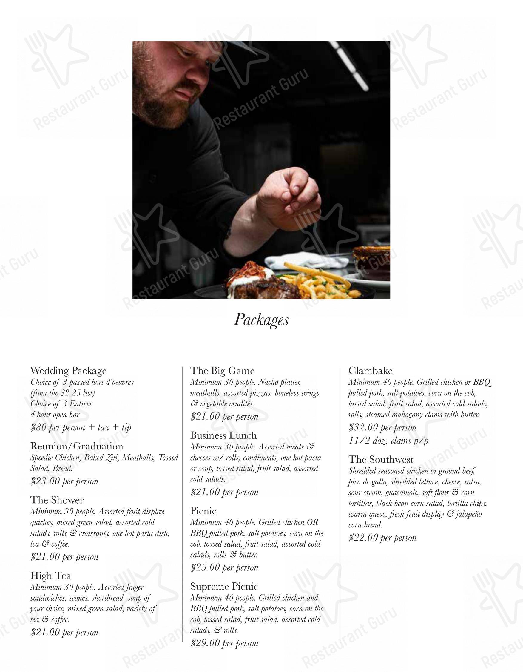 Menu at The Brae Loch Inn pub & bar, Cazenovia