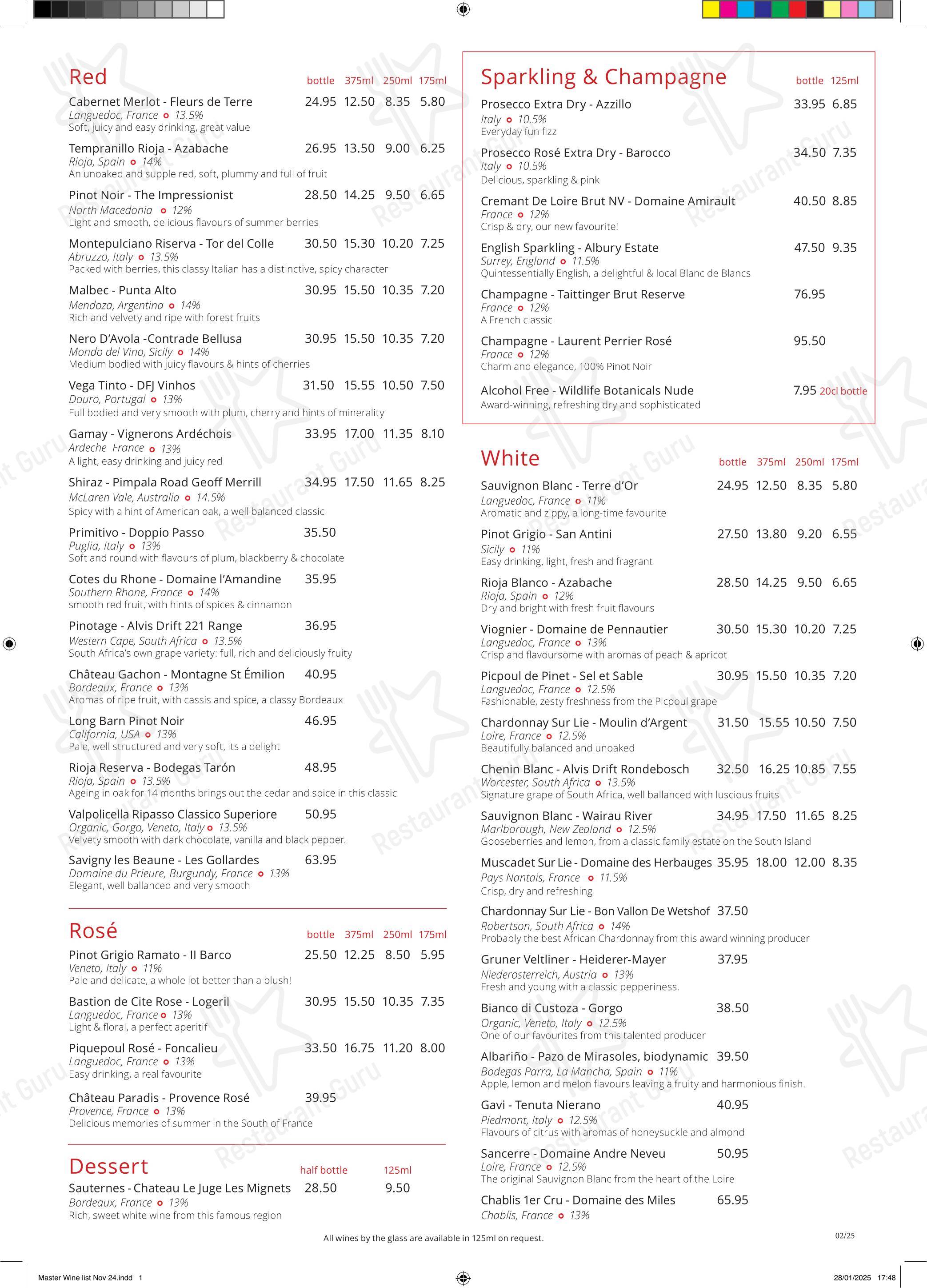 Menu at The Brickmakers Windlesham pub & bar, Windlesham