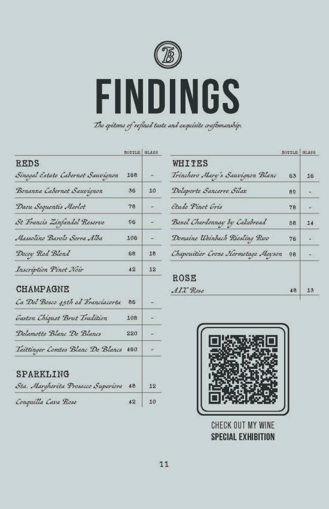 Menu at The Bunker Mixology pub & bar, San Antonio