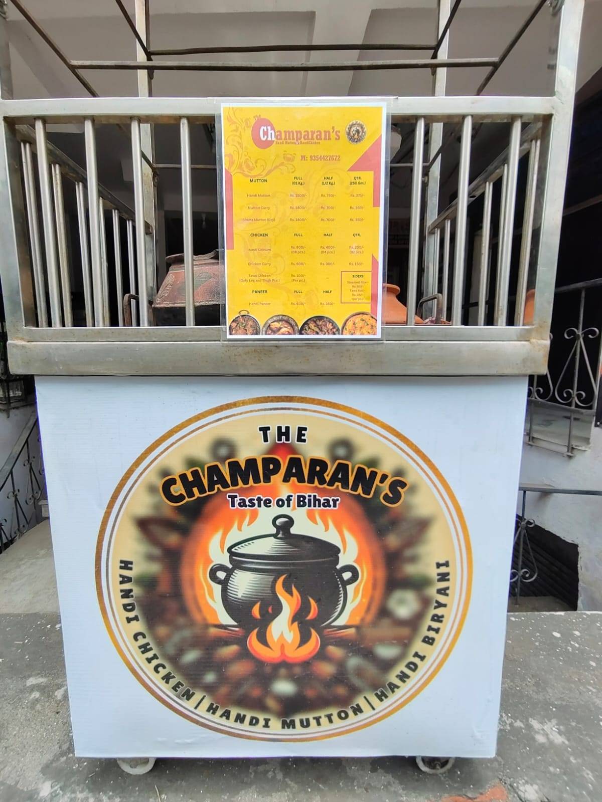 Menu at The Champaran's - Taste of Bihar, Faridabad