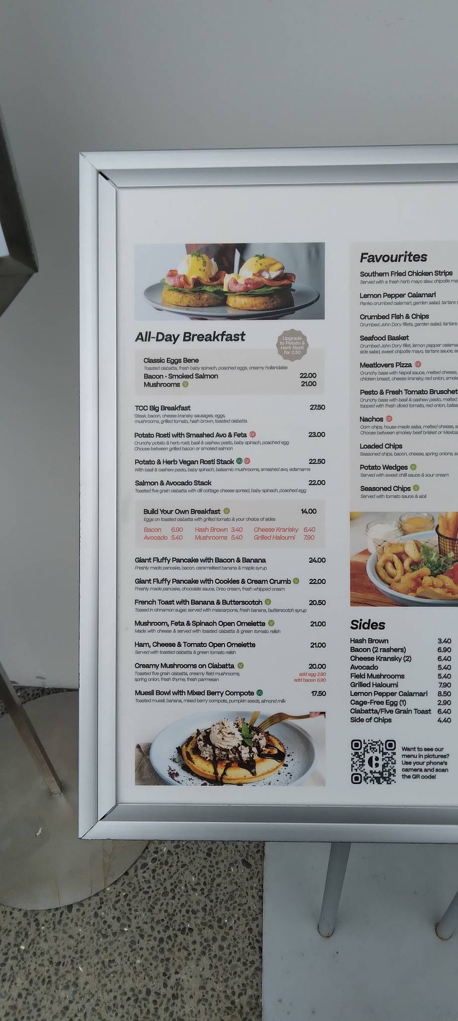 Carta de The Coffee Club Pukekohe, Pukekohe, Shop 4B/8 Massey Ave