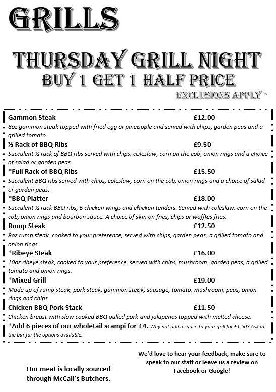 Menu at The Crown, Killamarsh, Sheffield, S21 1AB pub & bar, Sheffield ...