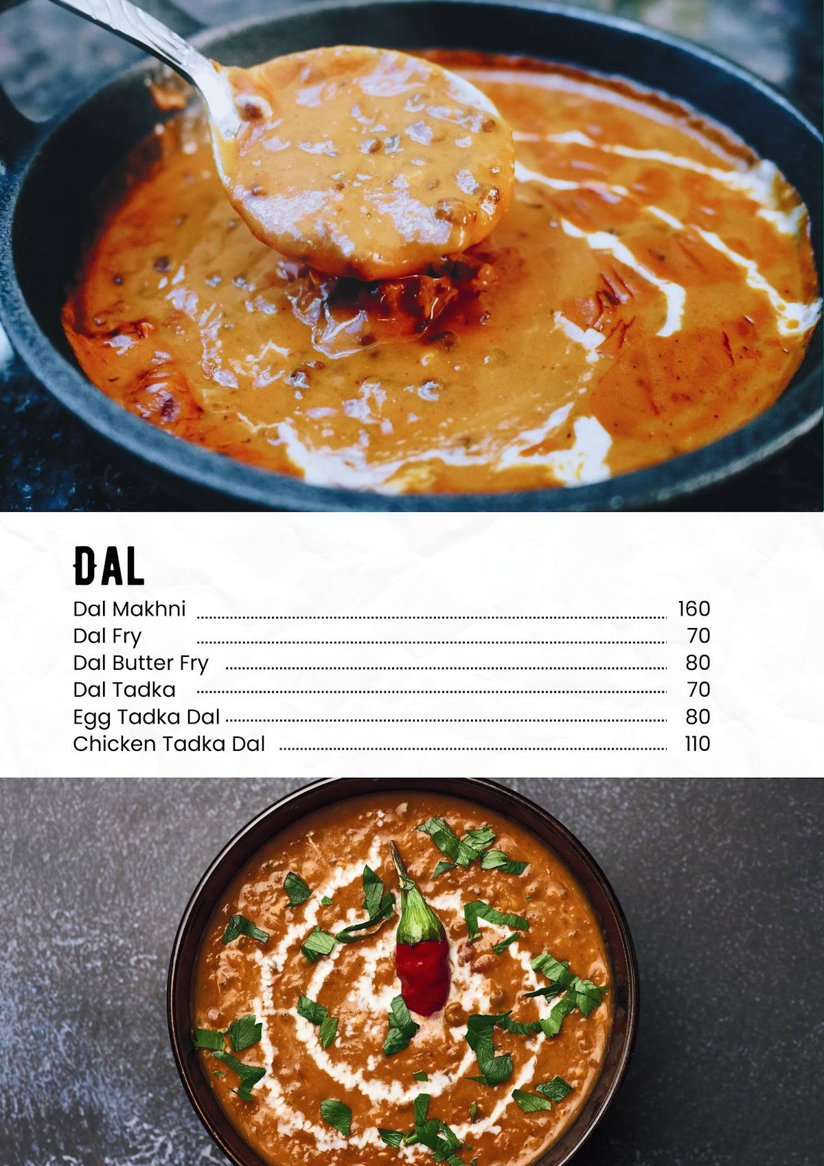Menu at The Curve cafeteria and Restro Andal, Andal