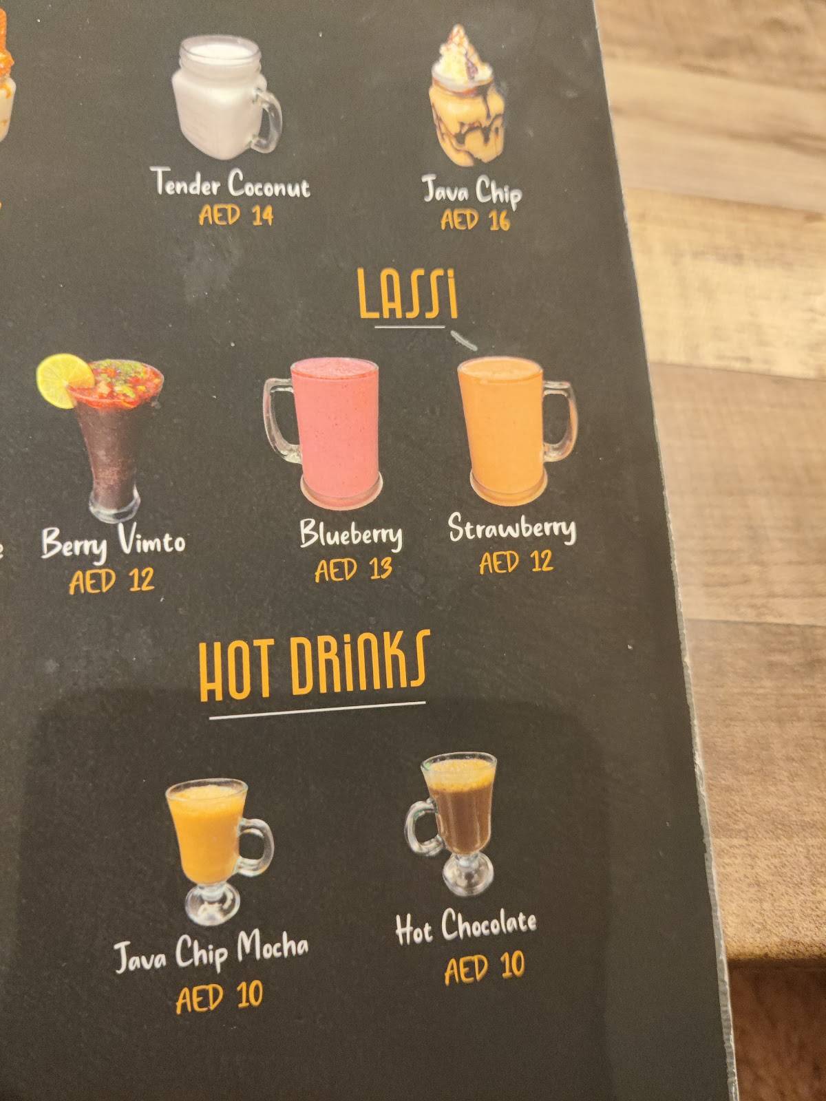 Menu at The Easy Eatery restaurant, Dubai