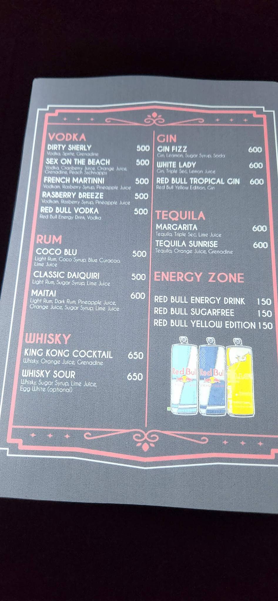 Menu at The Hive Lounge Bar, Kakkanad