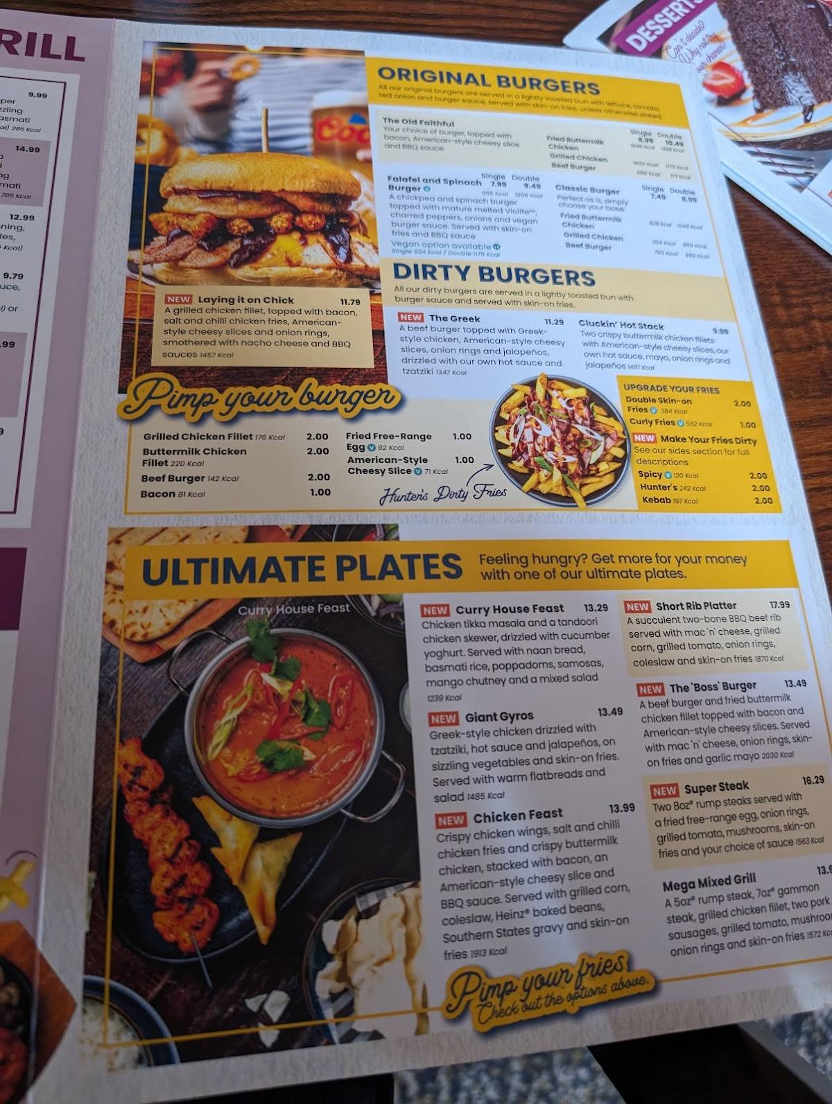 Menu at The Hop Pole Hotel pub & bar, Hull