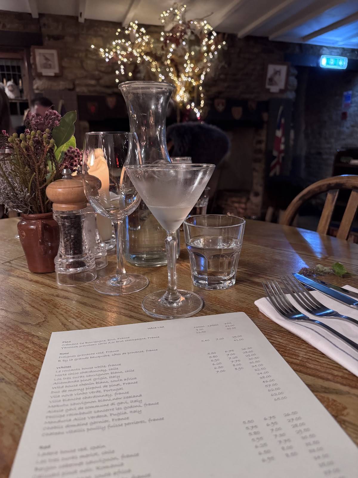 Menu at The Lamb Inn pub & bar, Witney