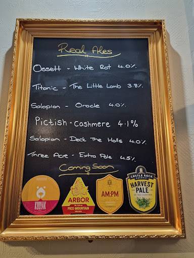 Menu at The Lamb pub & bar, St Helens