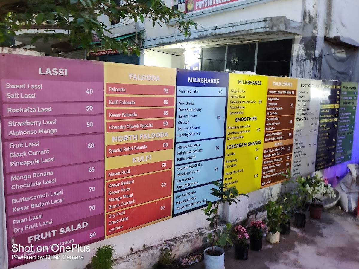 Menu at The Lassi Corner- Shailashree Vihar, Bhubaneswar