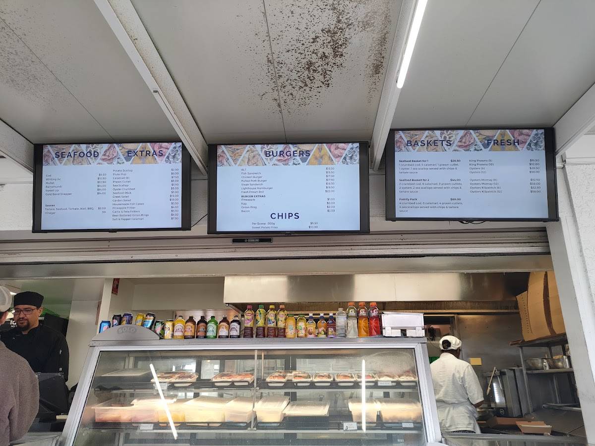 Menu at The Lighthouse Restaurant, Cleveland