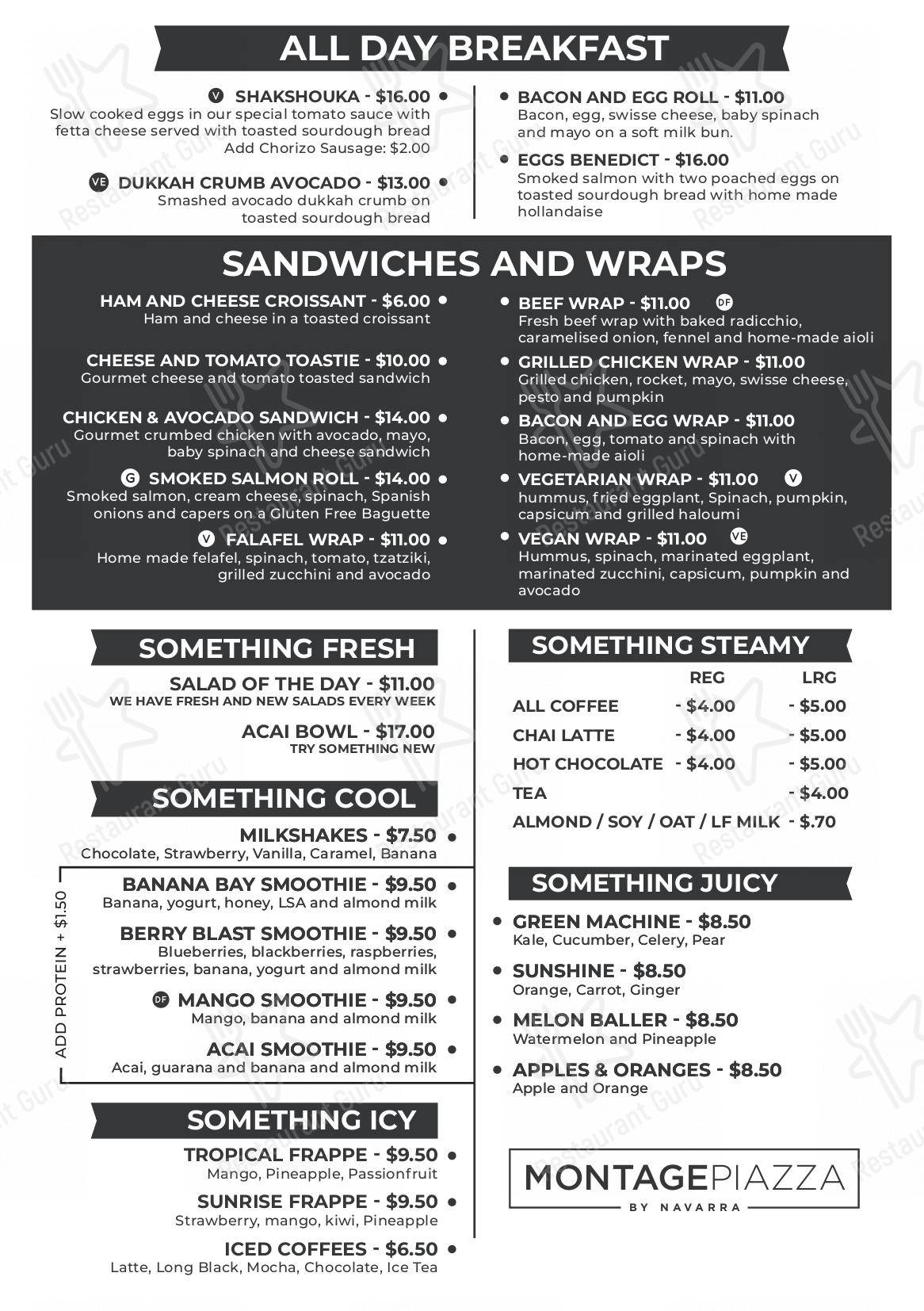 Menu at The Lobby pub & bar, Lilyfield