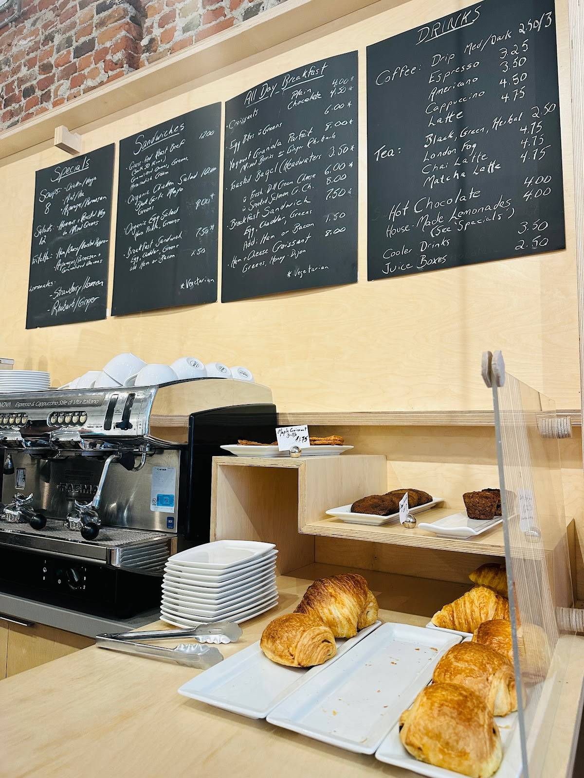 Menu at The Main cafe, Port Hope