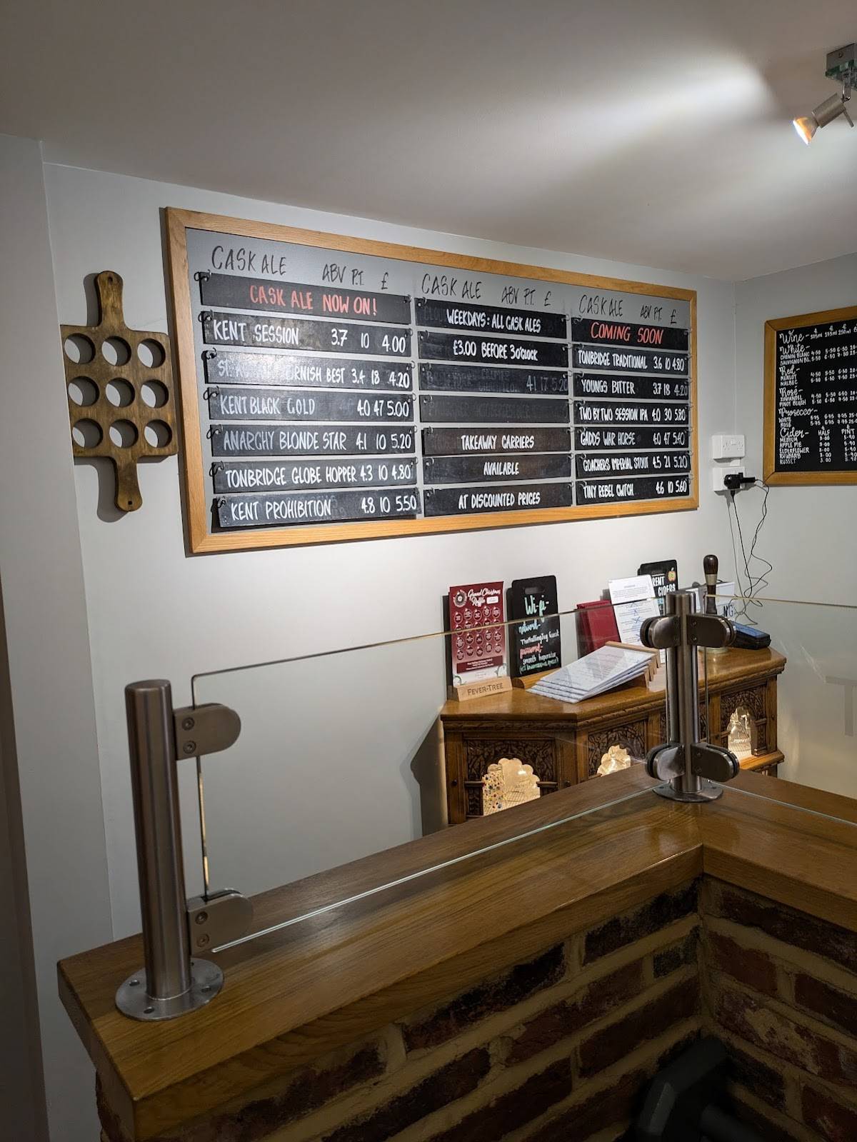 Menu at The Malling Jug pub & bar, West Malling
