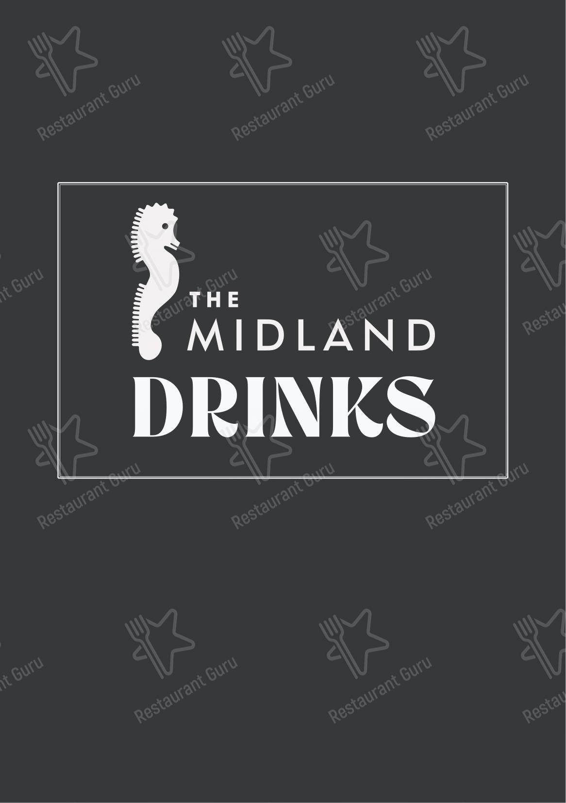 Menu at The Midland pub & bar, Morecambe