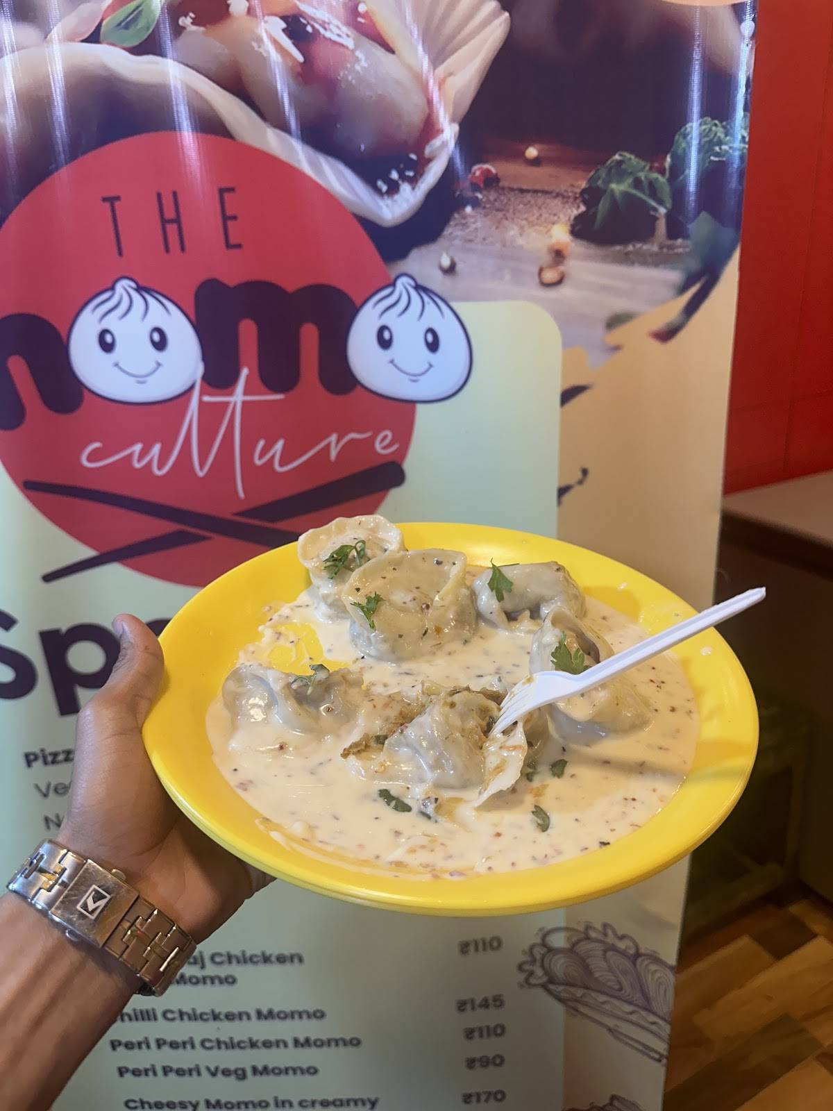 Menu at The Momo Culture, Kolkata